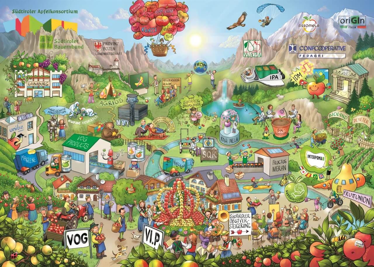 Die Welt des Apfels wächst weiter