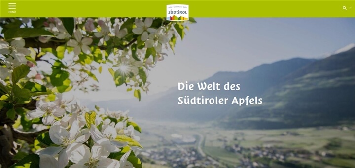 Die Welt des Südtiroler Apfels: www.apfelwelt.it